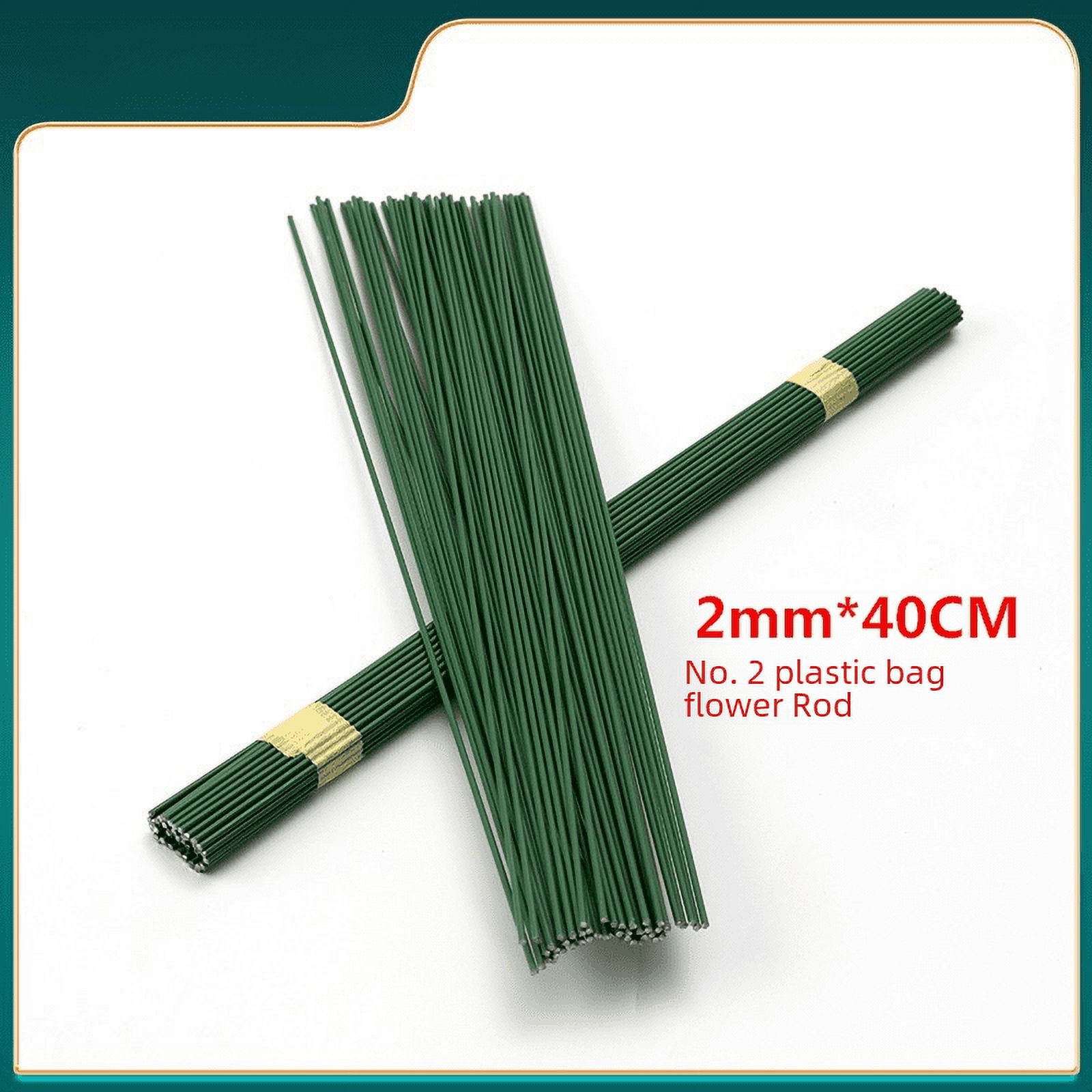 No. 2 rubber-wrapped iron wire flower rod iron wire floral iron wire ...