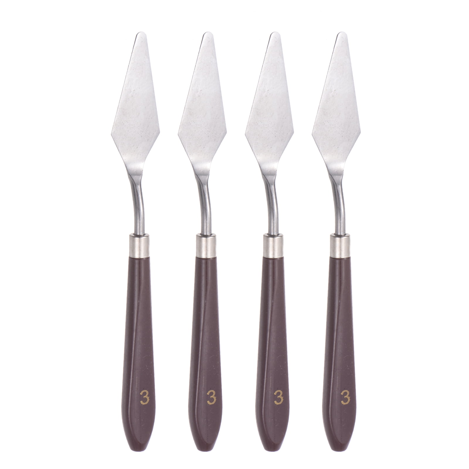 Uxcell No.3 Palette Knife Stainless Steel Spatula Pallet Knife for Oil ...