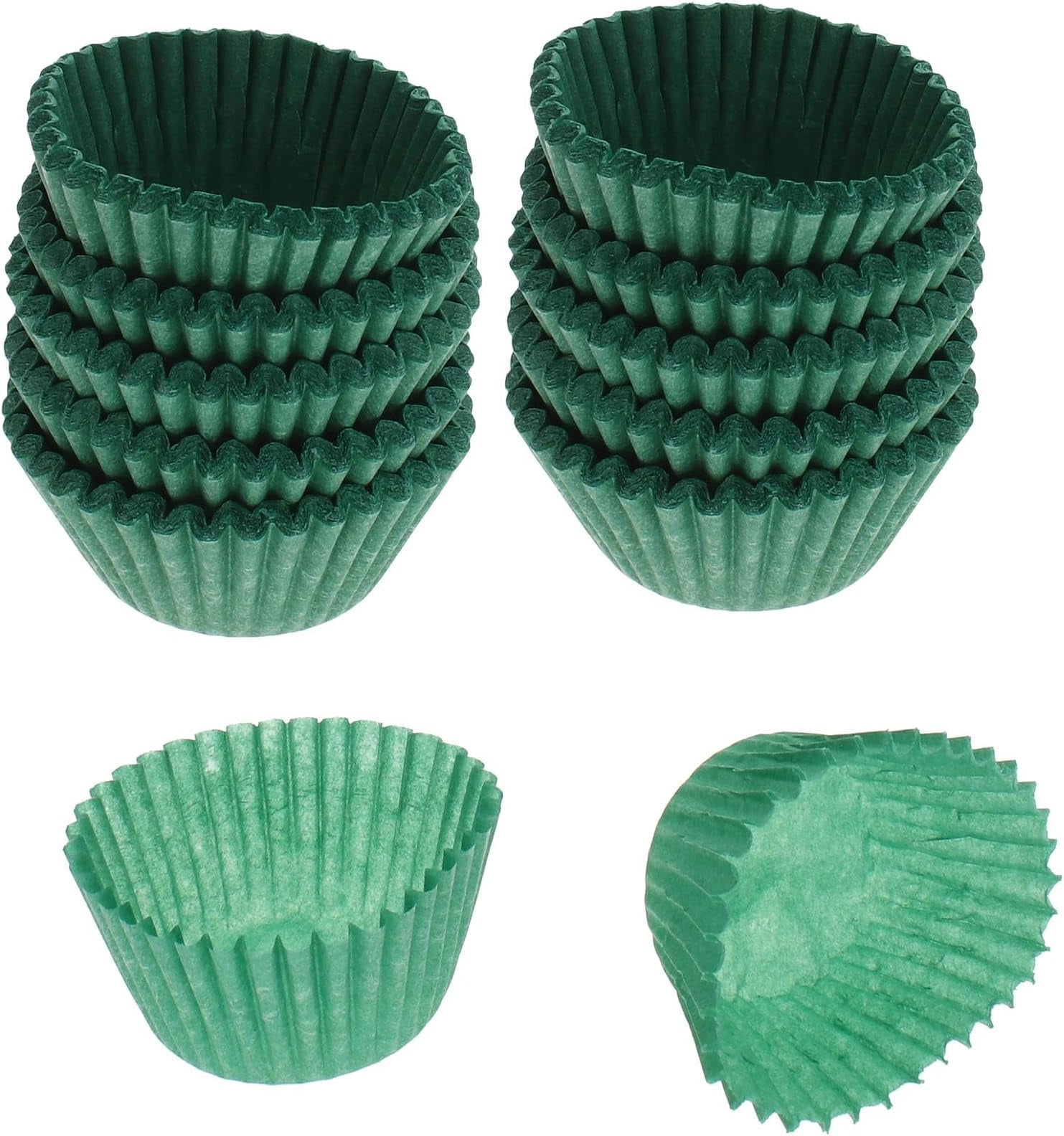 No.4 Glassine Paper Candy Cups - Approximately 200 count - 1" Base, 3/4 ...