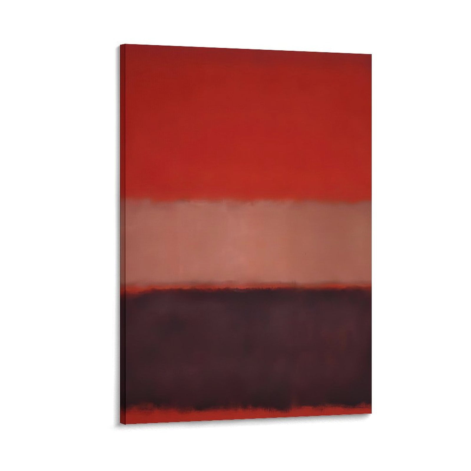 No. 46 (Black, Ochre, Red Over Red) by Marks Rothko Painting Poster ...