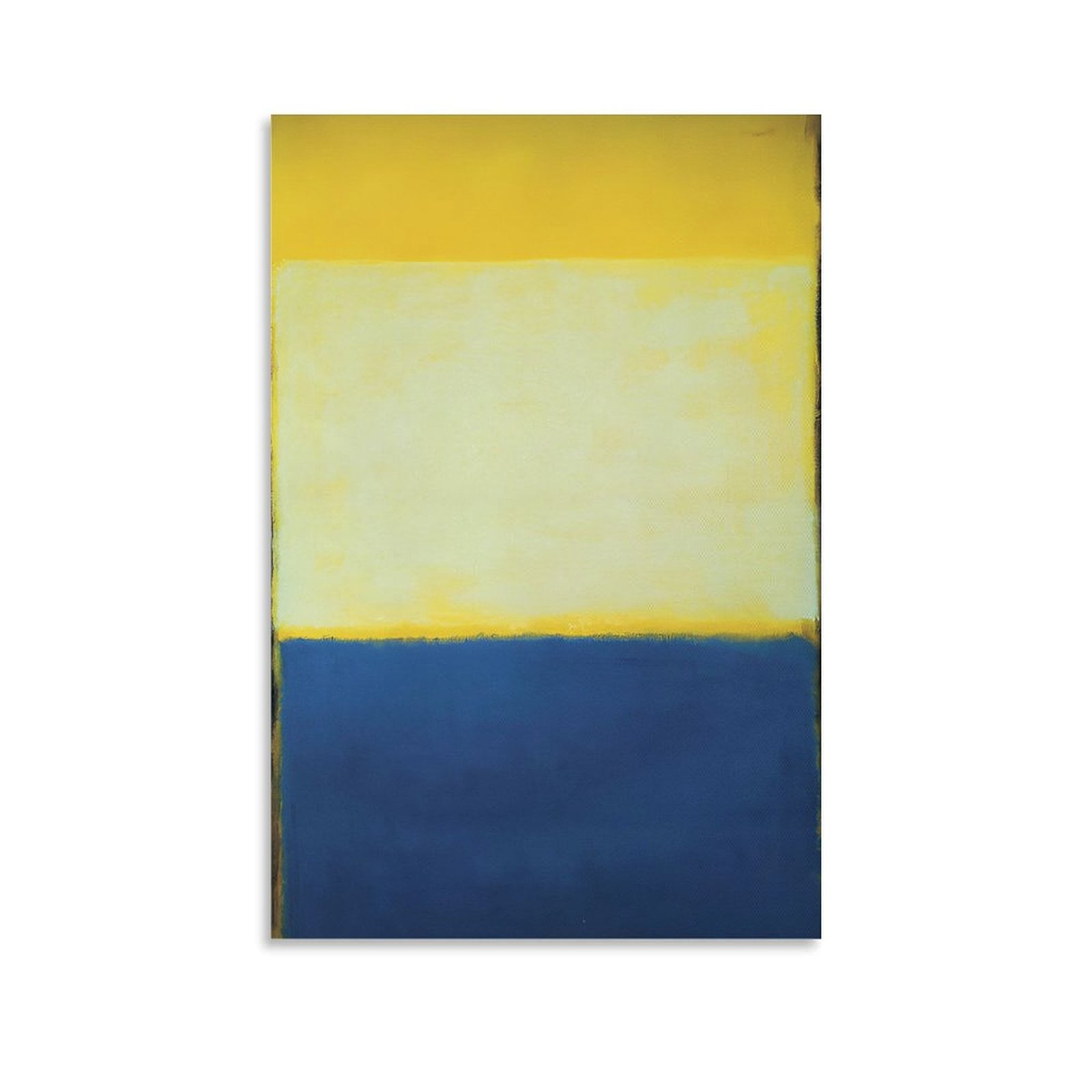 No. 6 (Yellow, White, Blue Over Yellow on Gray) by Marks Rothko ...