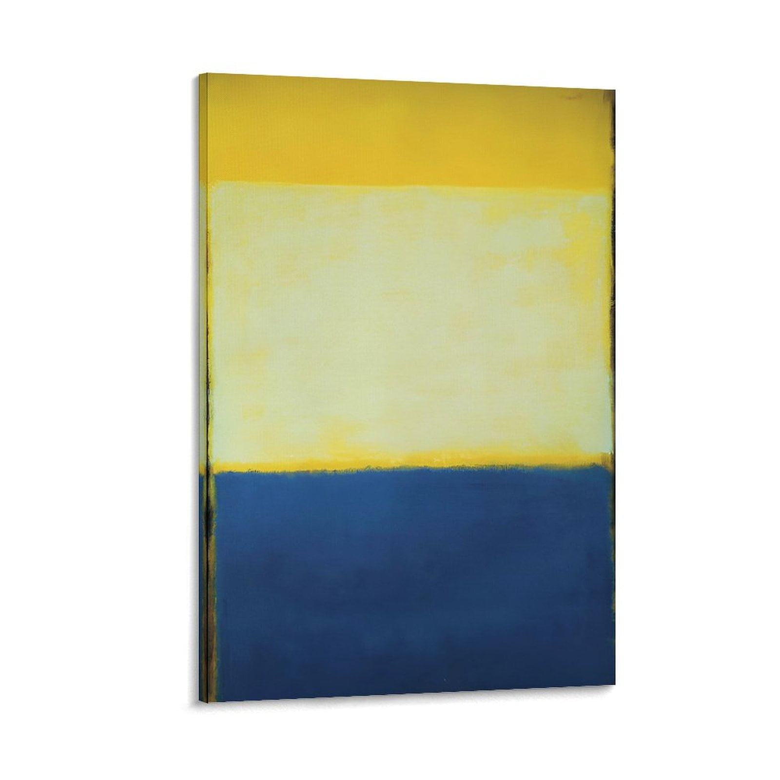 No. 6 (Yellow, White, Blue Over Yellow on Gray) by Marks Rothko ...