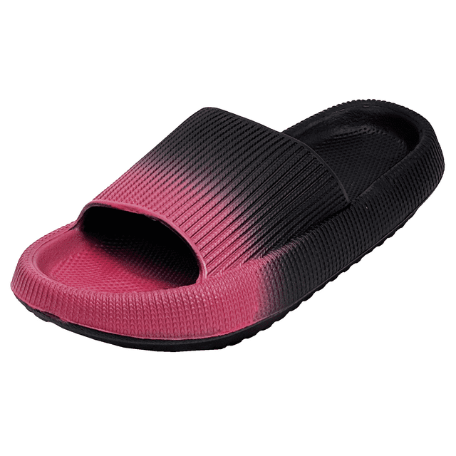 No.79 Pillow Slippers for Women Non Slip Quick Drying Shower Slides ...
