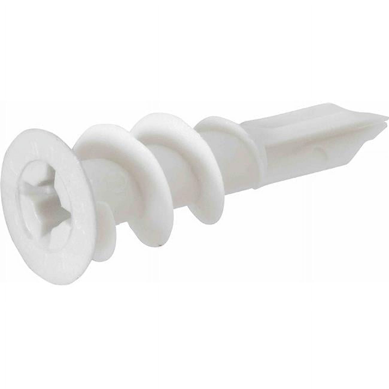 No.8 Zip-It Nylon Self-Drilling Wallboard Anchor - 100 Count - Walmart.com