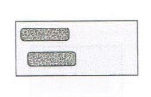 No. 9 Digi-Clear® DG-2 Window Envelopes w Black Confetti Tint, 3-7/8" x ...