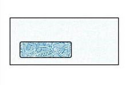 No. 9 White A Window Envelopes with Wesco® Blue Inside Security Tint, 3 ...