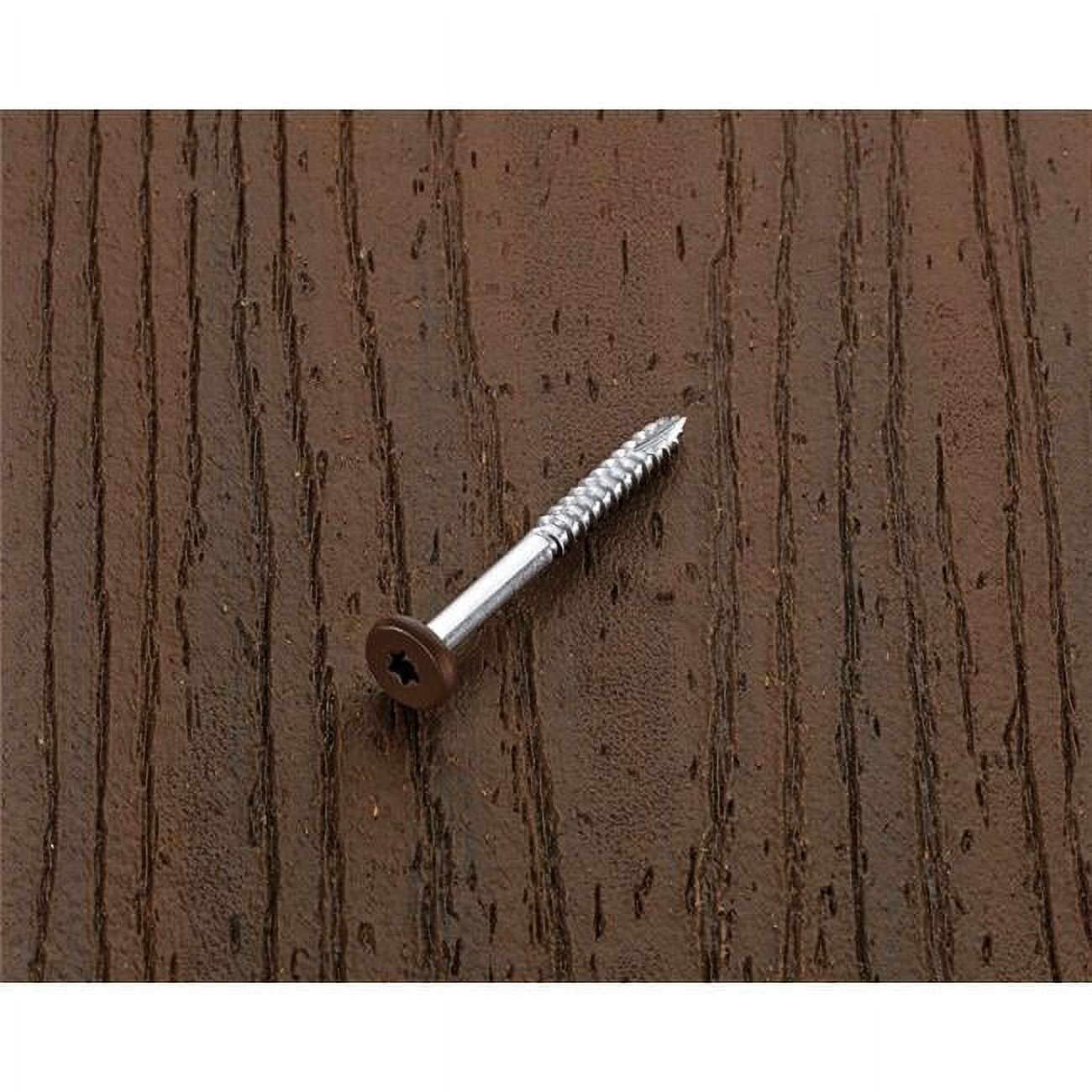 No.9 x 1.87 in. Star Pan Head Epoxy Coated Stainless Steel Fascia ...