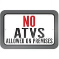 No ATVs Allowed On Premises Sign - Walmart.com
