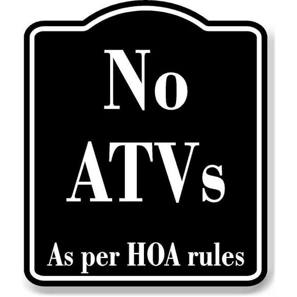 No Atv Sign