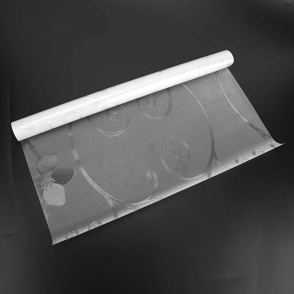 No Adhesive Frosted Elegant Window Sticker Film for Home Window ...