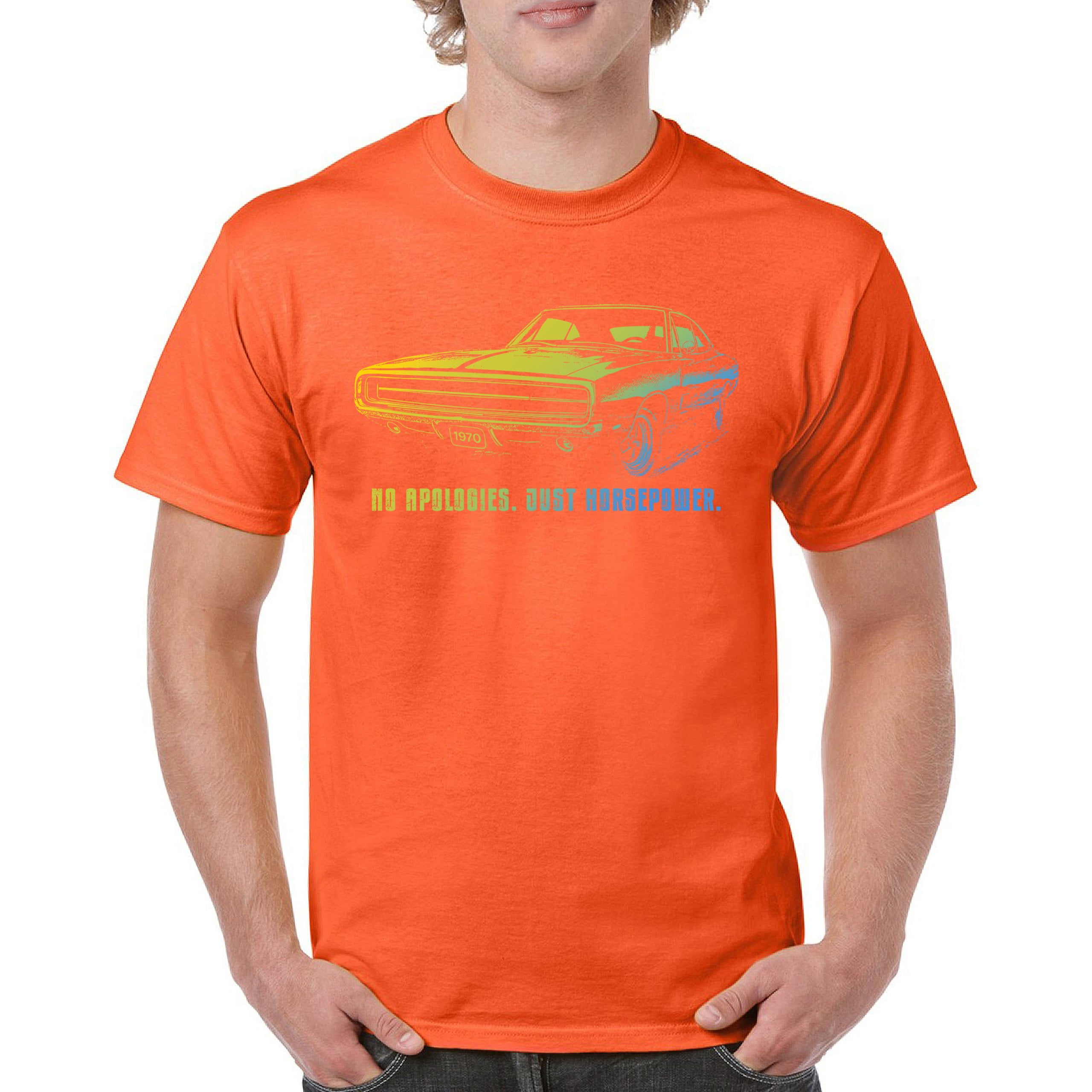 No Apologies Just Horsepower T-shirt Muscle Car Vintage 1970 Power Ride ...
