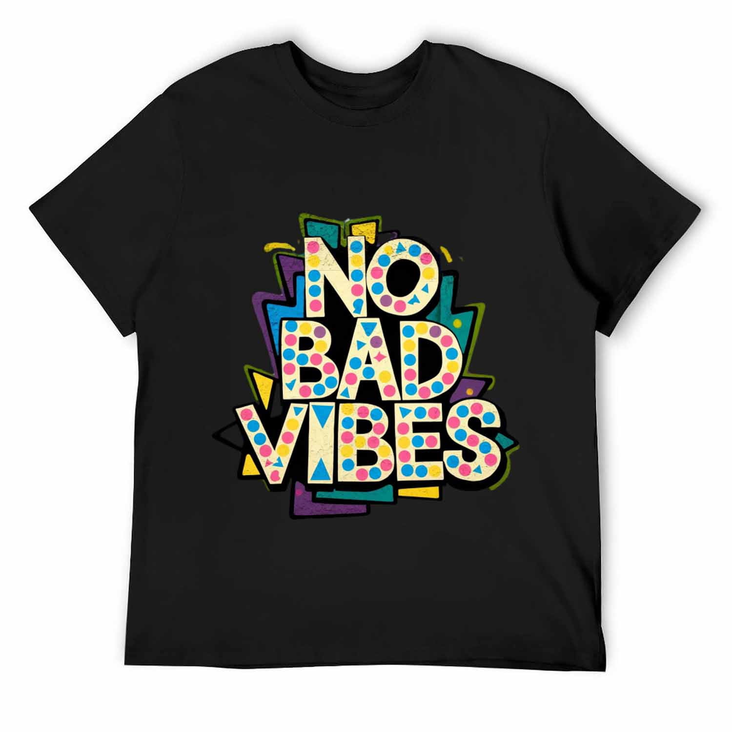 No Bad Vibes Mental Health Awareness Motivational T-Shirt - Walmart.com