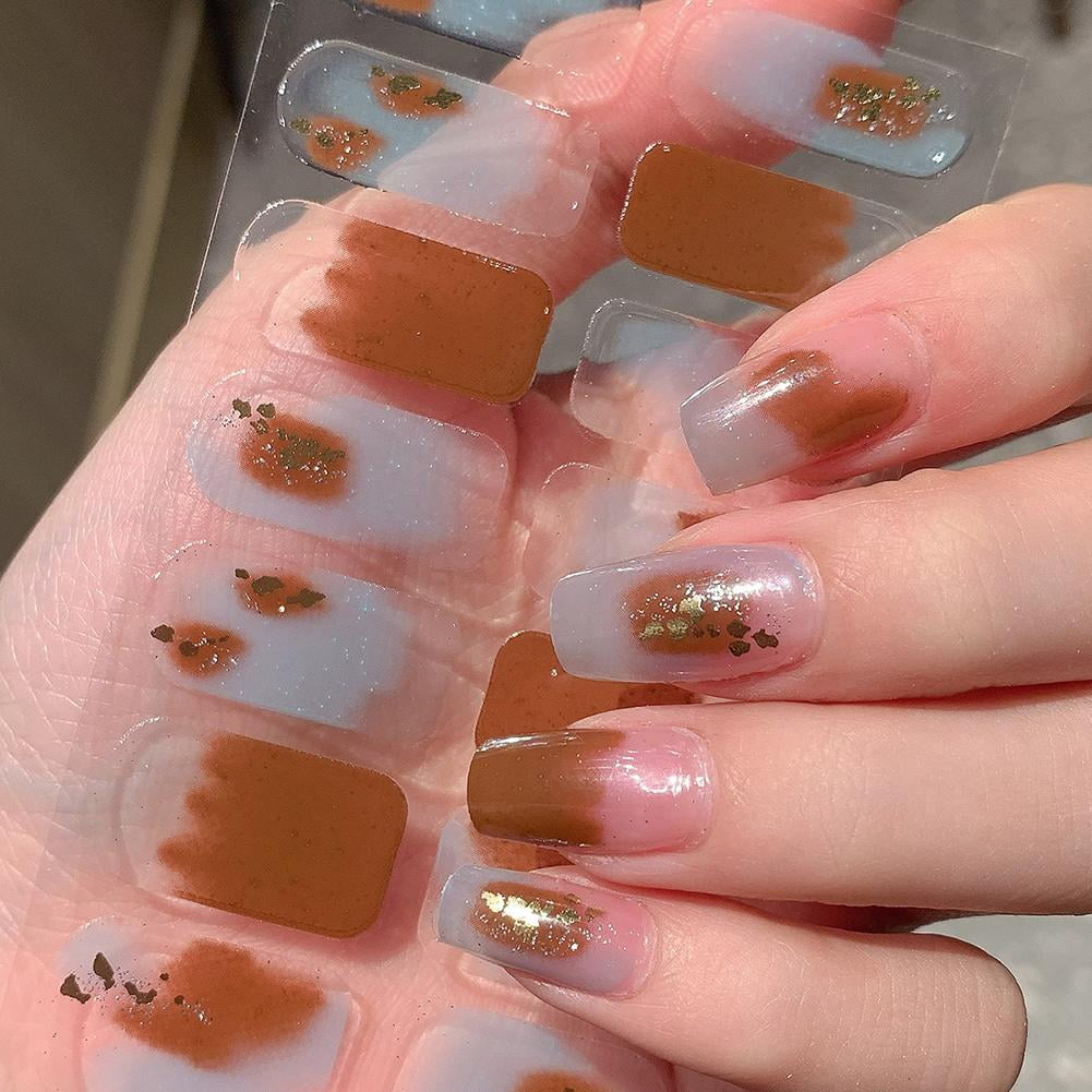 No-Bake Nail Art Stickers - Easy DIY, High-Quality, Non-Damaging ...