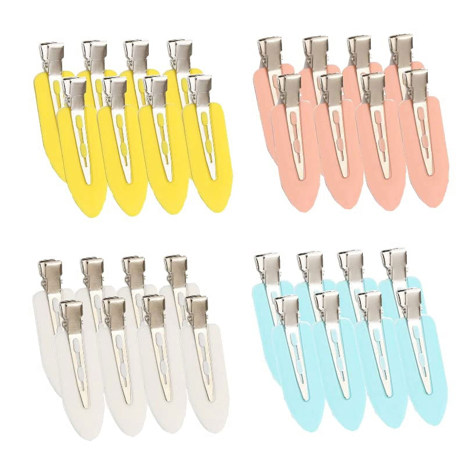 No Bend Hair Clips, 32 Pcs No Crease Hair Clips for Hair Styling and ...