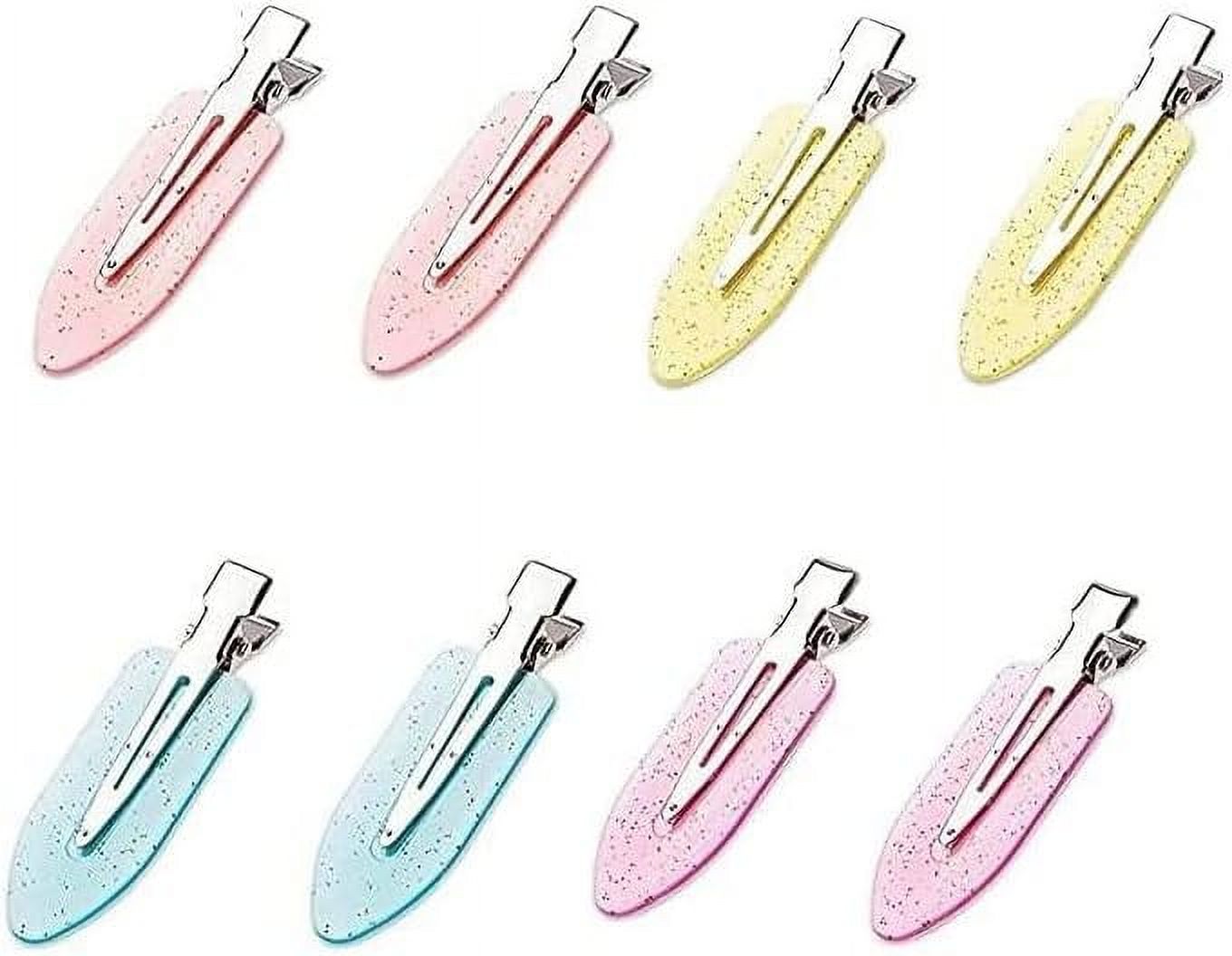 No Bend Hair Clips, 8 Pieces No Crease Hair Clips, Side Bangs Fix ...
