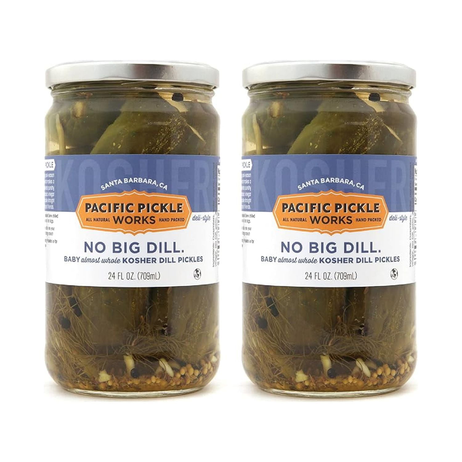 No Big - Classic Deli- Kosher Baby Pickles - y Sour Gourme Pickle ...