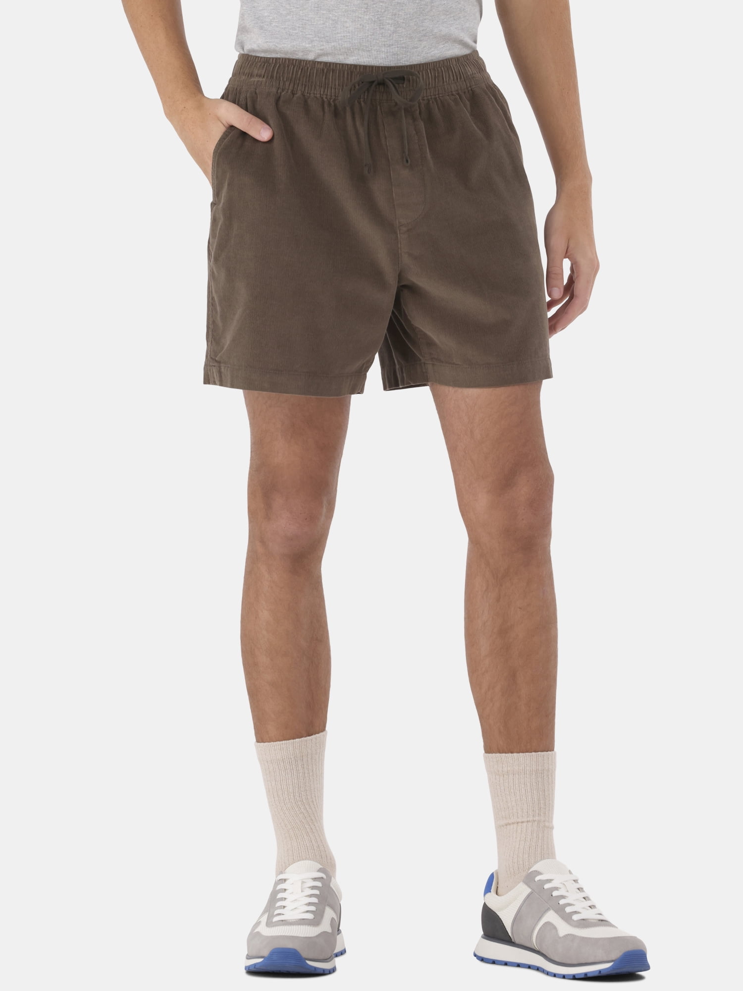 No Boundaries 6” Corduroy Shorts, Men’s and Big Men’s, Sizes XS-5XL ...