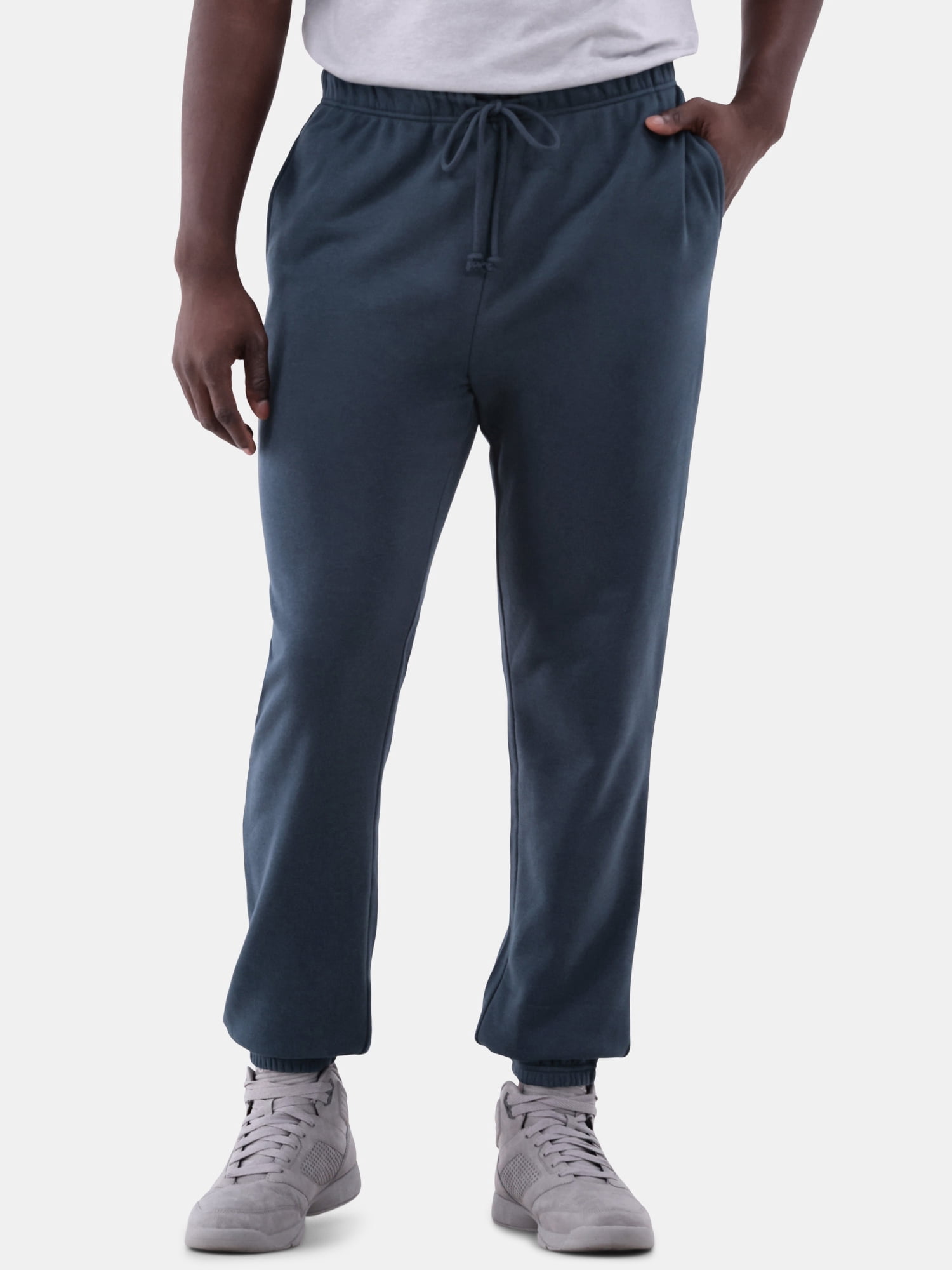 No Boundaries All Gender Fleece Jogger Pants, Men's Sizes XS-5XL ...
