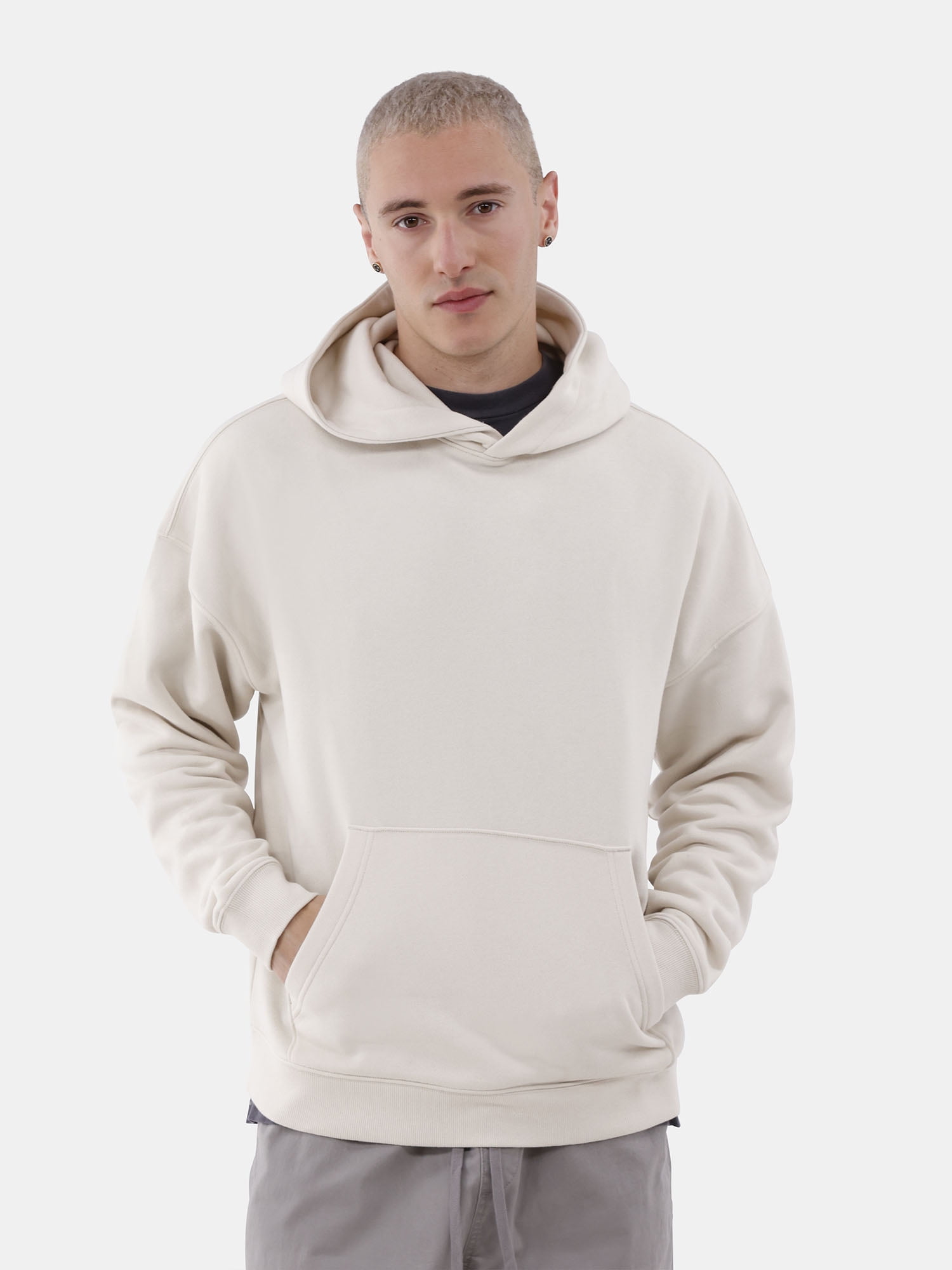 No Boundaries Oversized Fleece Hoodie Pullover, Men's Sizes XS-5XL ...
