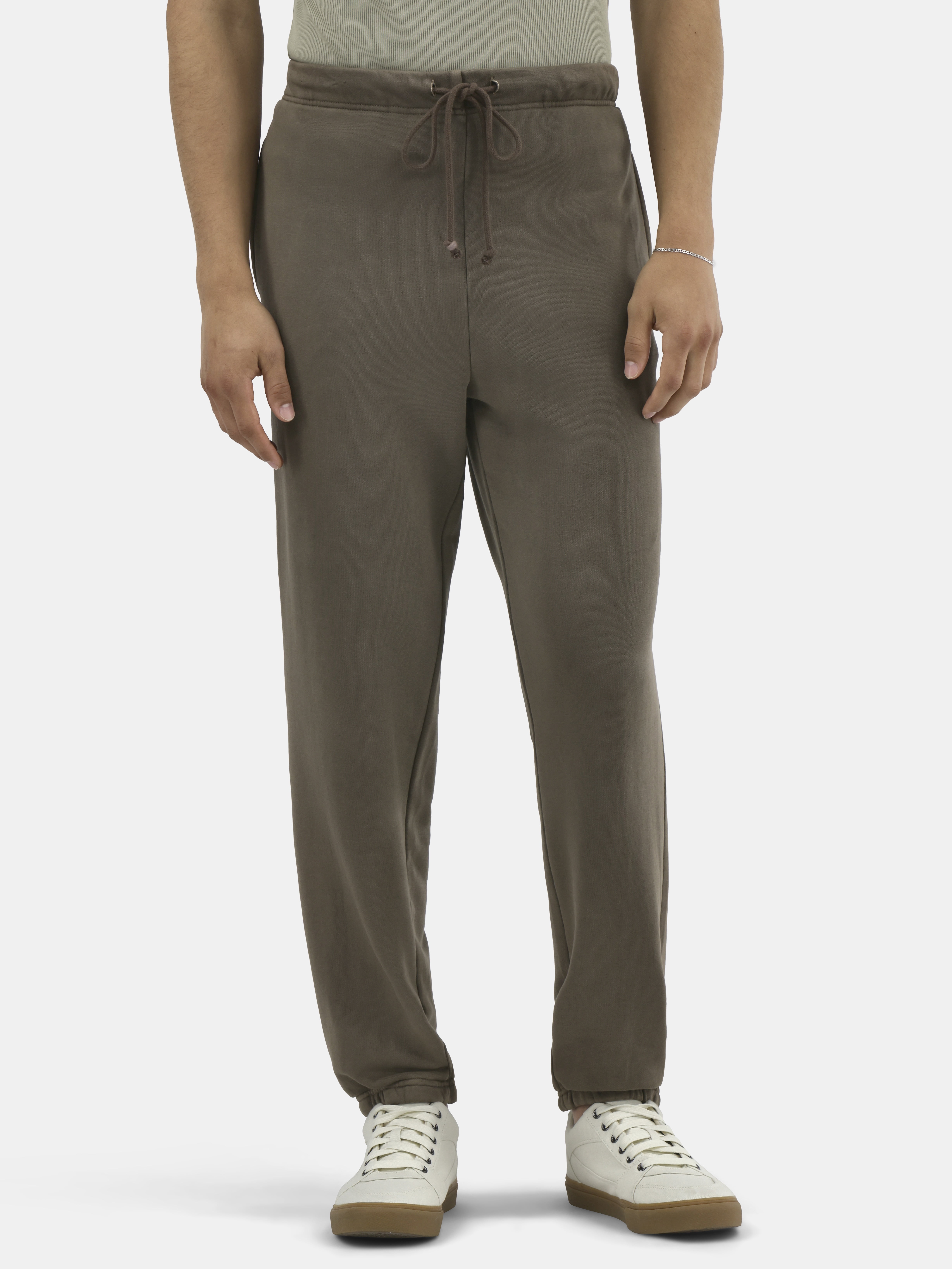 No Boundaries All Gender Soft Fleece Jogger Pants, 30" Inseam, Men's ...