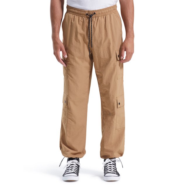 No Boundaries All Gender Synthetic Cargo Pants, Men's Sizes XS - 3XL ...