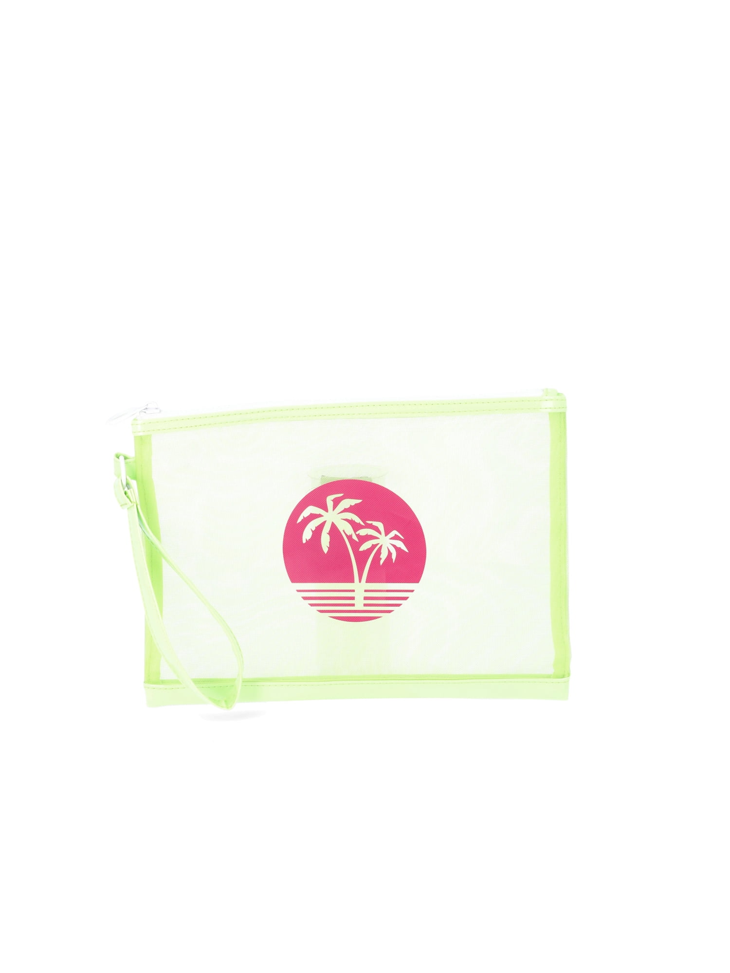 "No Boundaries Beach Flat Pouch Citron Women's Nylon 8.25""x11.38 ...