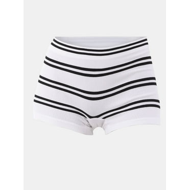 Hanes Women's Comfort Flex Fit Seamless Boyshort Underwear, 6-Pack ...