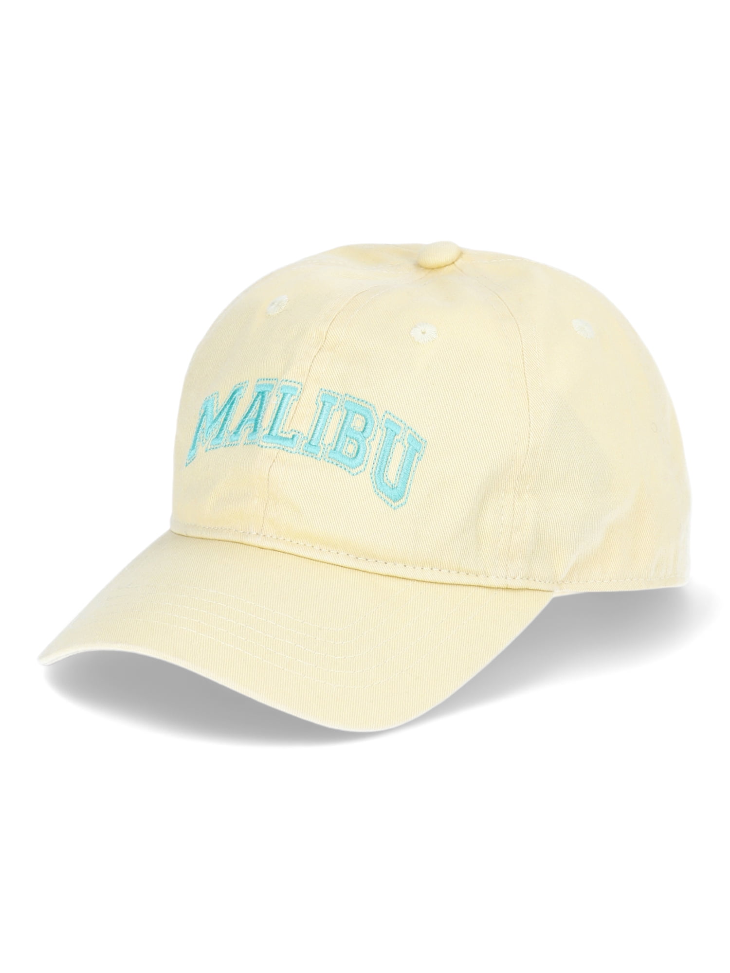 No Boundaries Women's Classic Baseball Hat Yellow 100% Cotton Casual ...