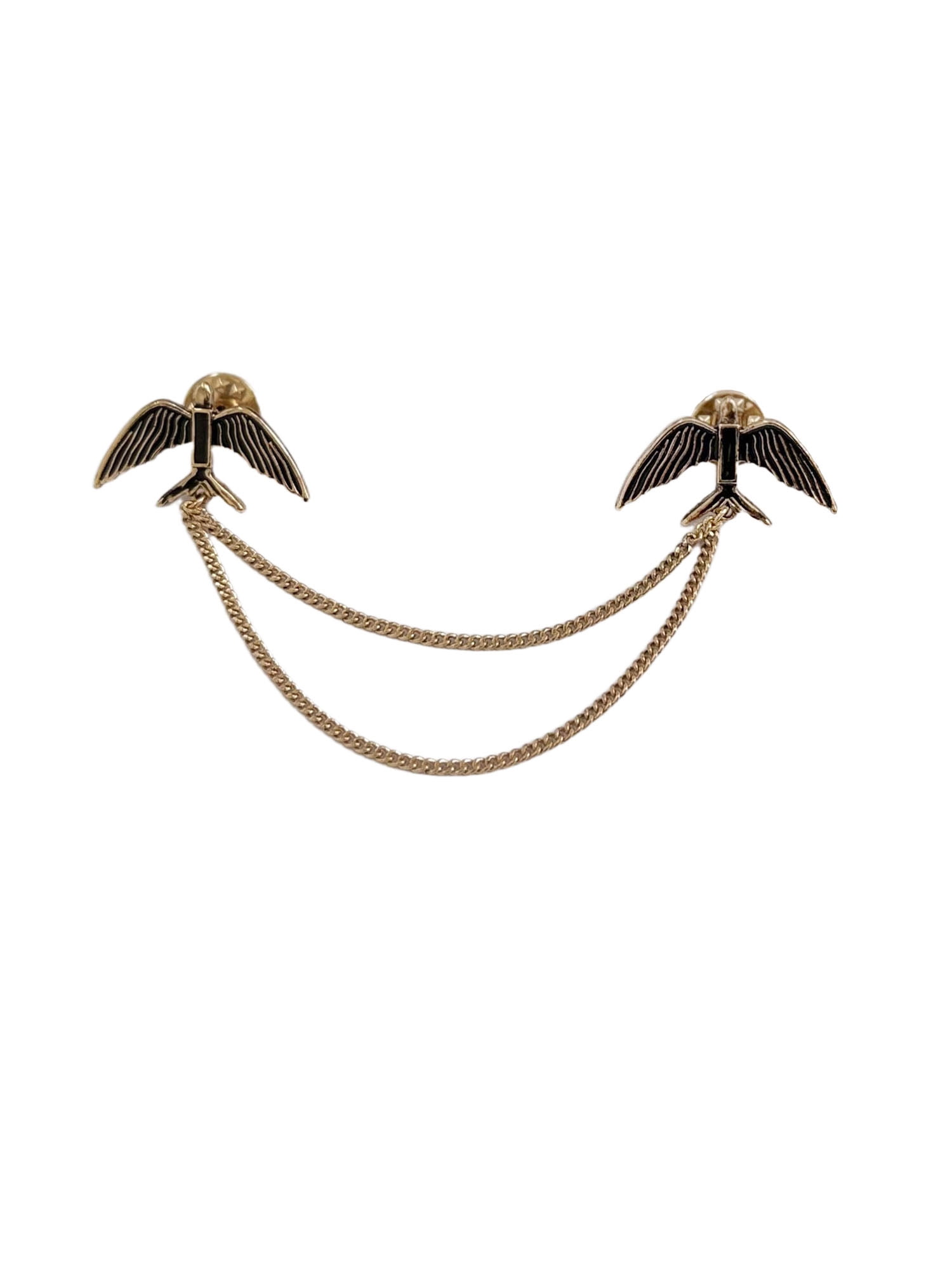 No Boundaries Double Dove Pin, Gold - Walmart.com