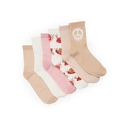 Roll Cuff Socks, 6-Packs (Baby Girls) - Walmart.com