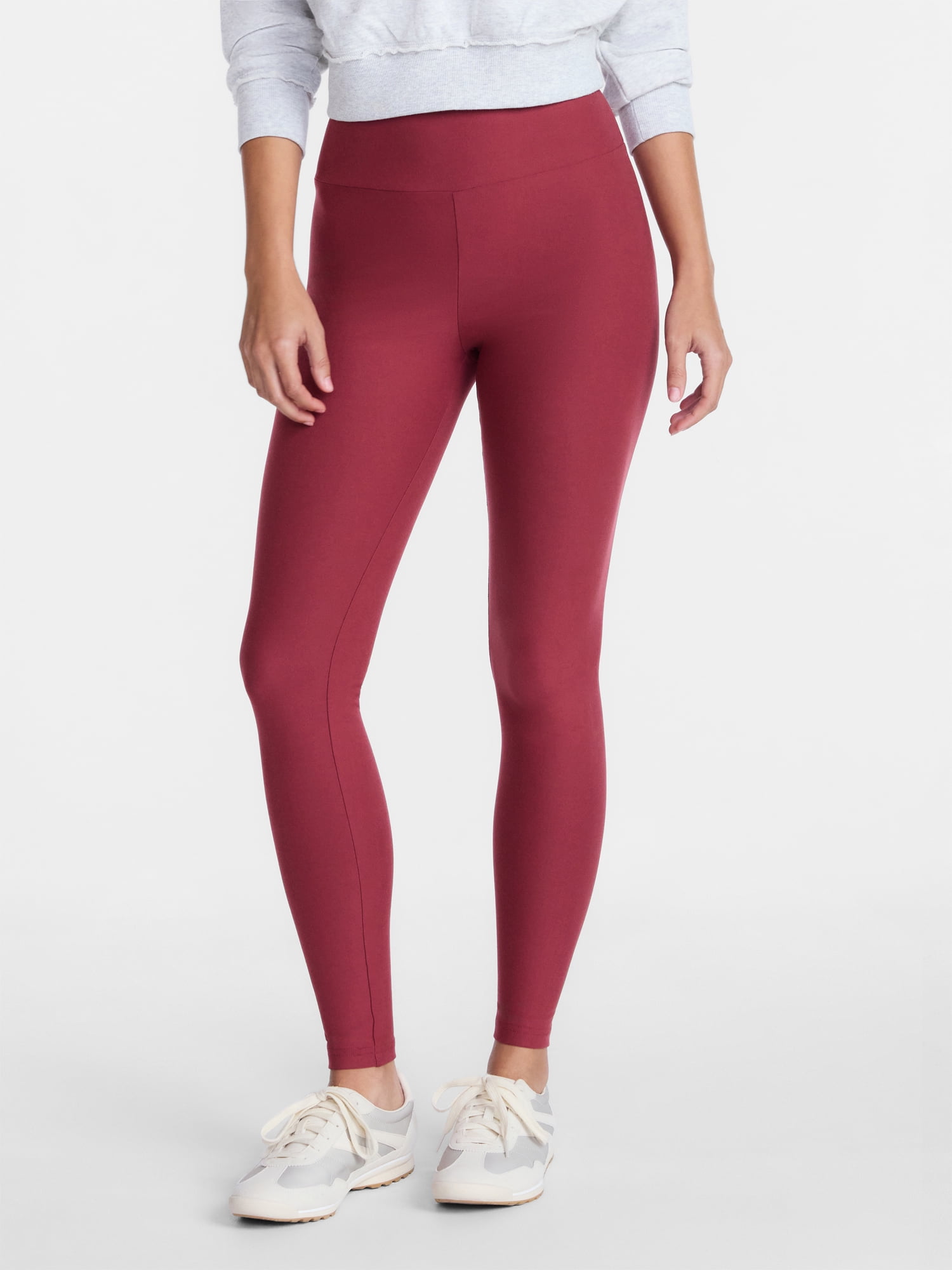 No Boundaries Super Soft Core Ankle Leggings, 27.5'' Inseam, Women's ...