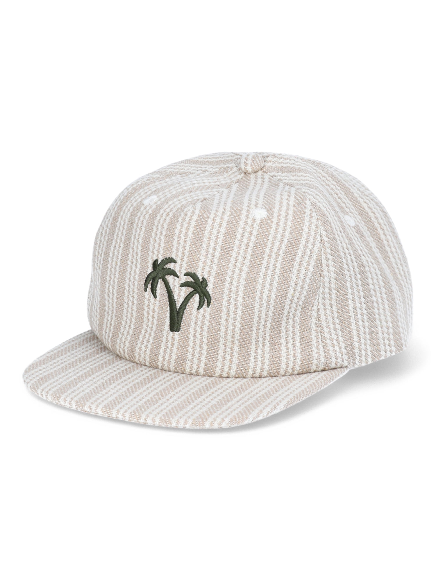 No Boundaries Flat Brim Baseball Hat, Women's, Tan Multi - Walmart.com