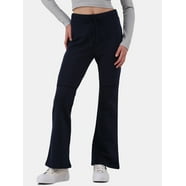 No Boundaries Women's Flare Pants with 32-inch Inseam, High-Rise, Pull ...