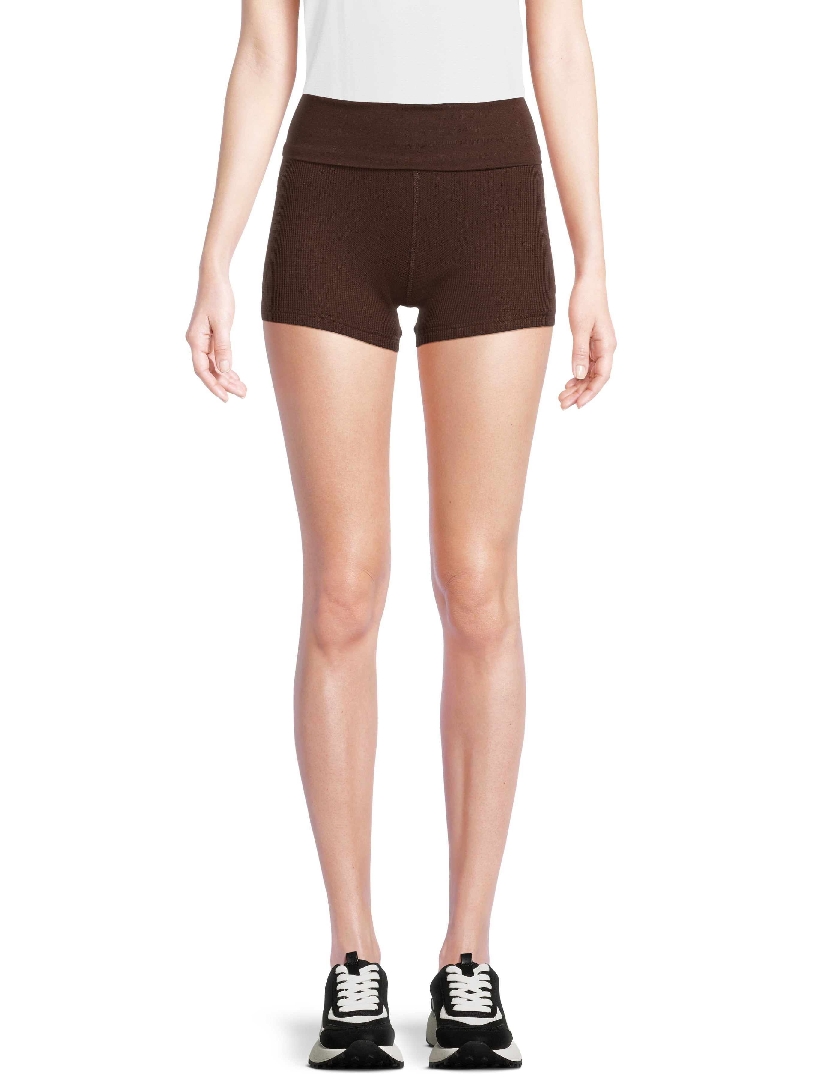 No Boundaries Foldover Waist Short, Sizes XS-XXXL, Women’s - Walmart.com