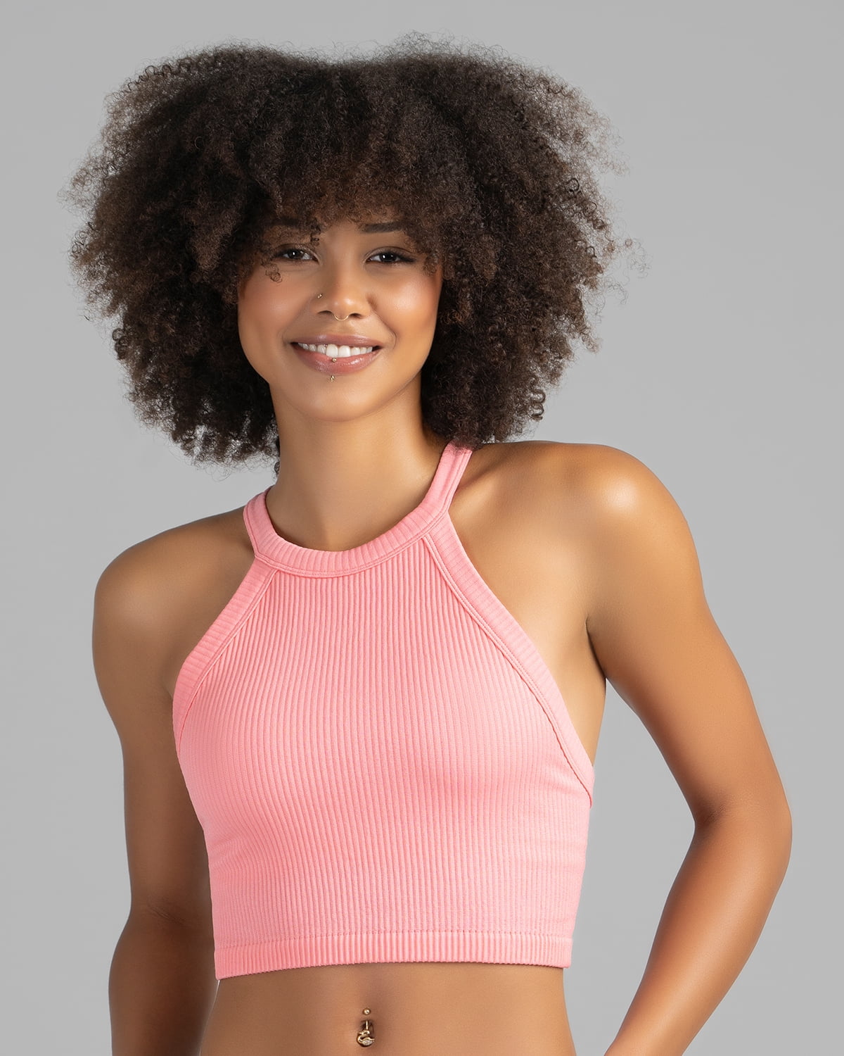 No Boundaries Women's High-Neck Cami, Sizes XS-3XL - Walmart.com