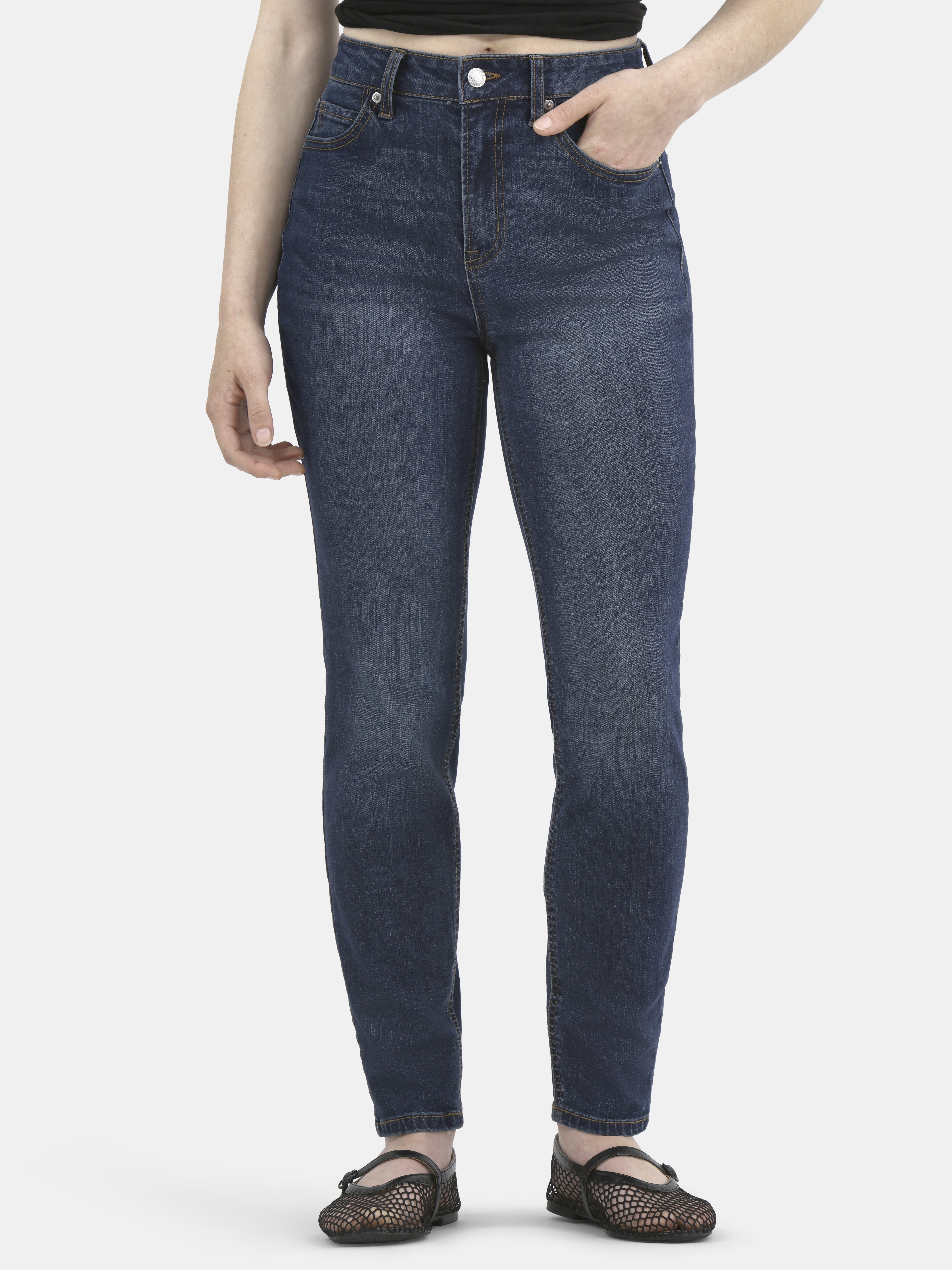 No Boundaries Juniors High Rise Skinny Jeans Sizes 00-20 with Stretch ...