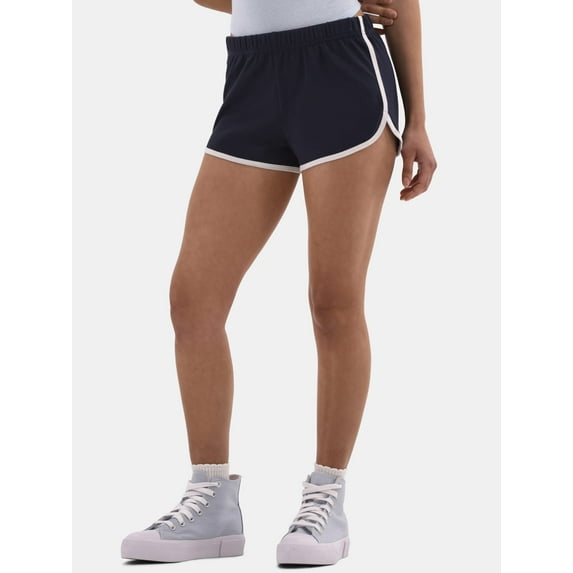 No Boundaries Women's Jersey Knit Dolphin Shorts 2 Inseam, Pull-On ...