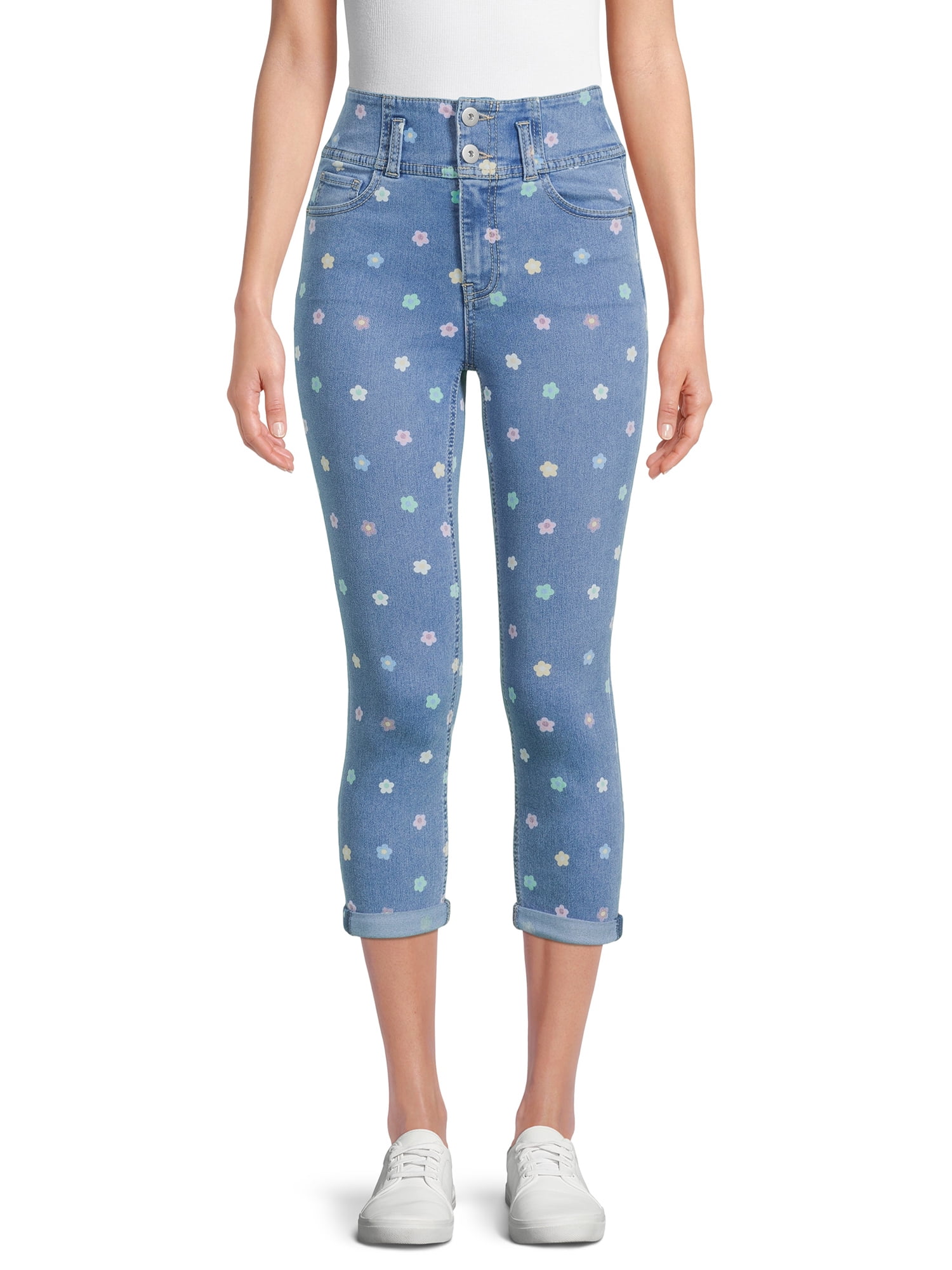 No Boundaries Juniors High Rise Skinny Fit Jeans - Walmart.com