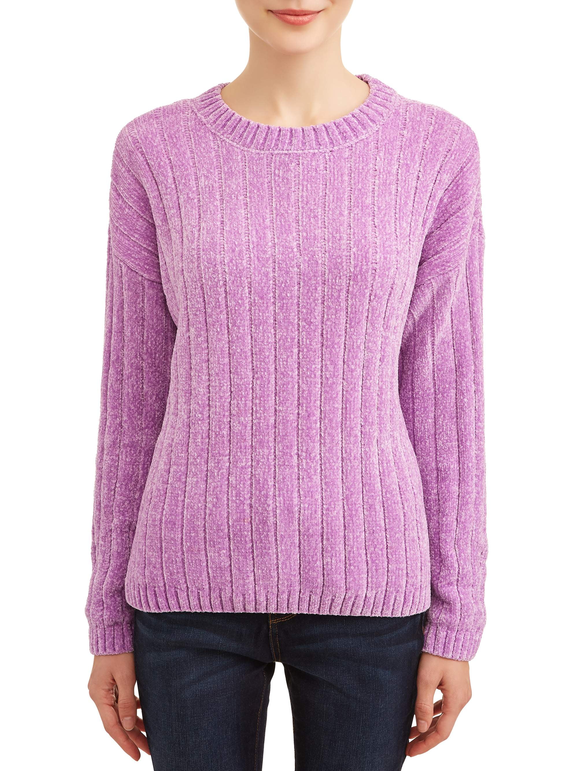 No Boundaries Juniors' Chenille Crew Neck Sweater - Walmart.com No Boundaries Juniors' Chenille Crew Neck Sweater - Walmart.com