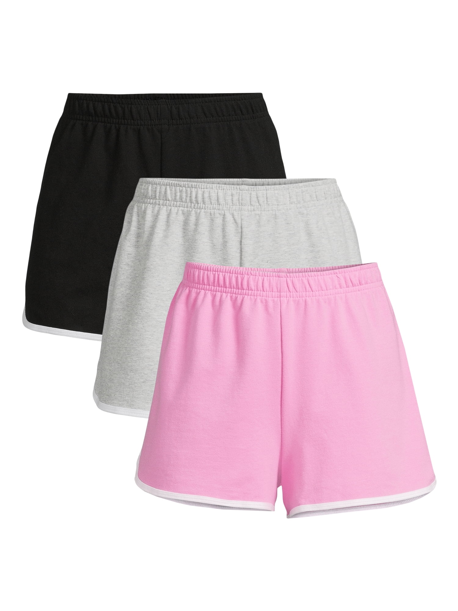 No Boundaries Juniors Core Short, 3 Pack - Walmart.com