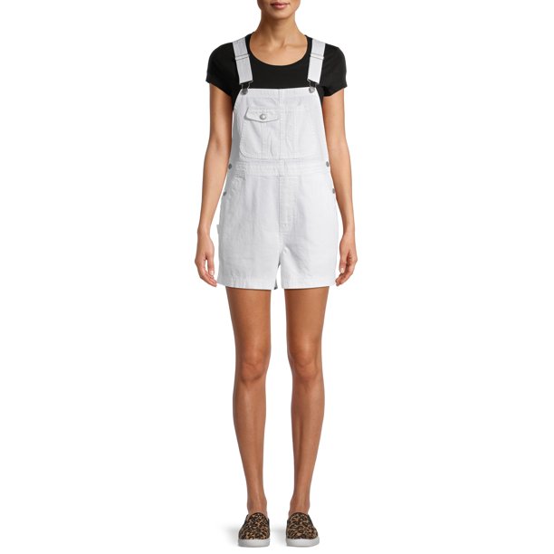No Boundaries Juniors' Core Shortalls - Walmart Business Supplies