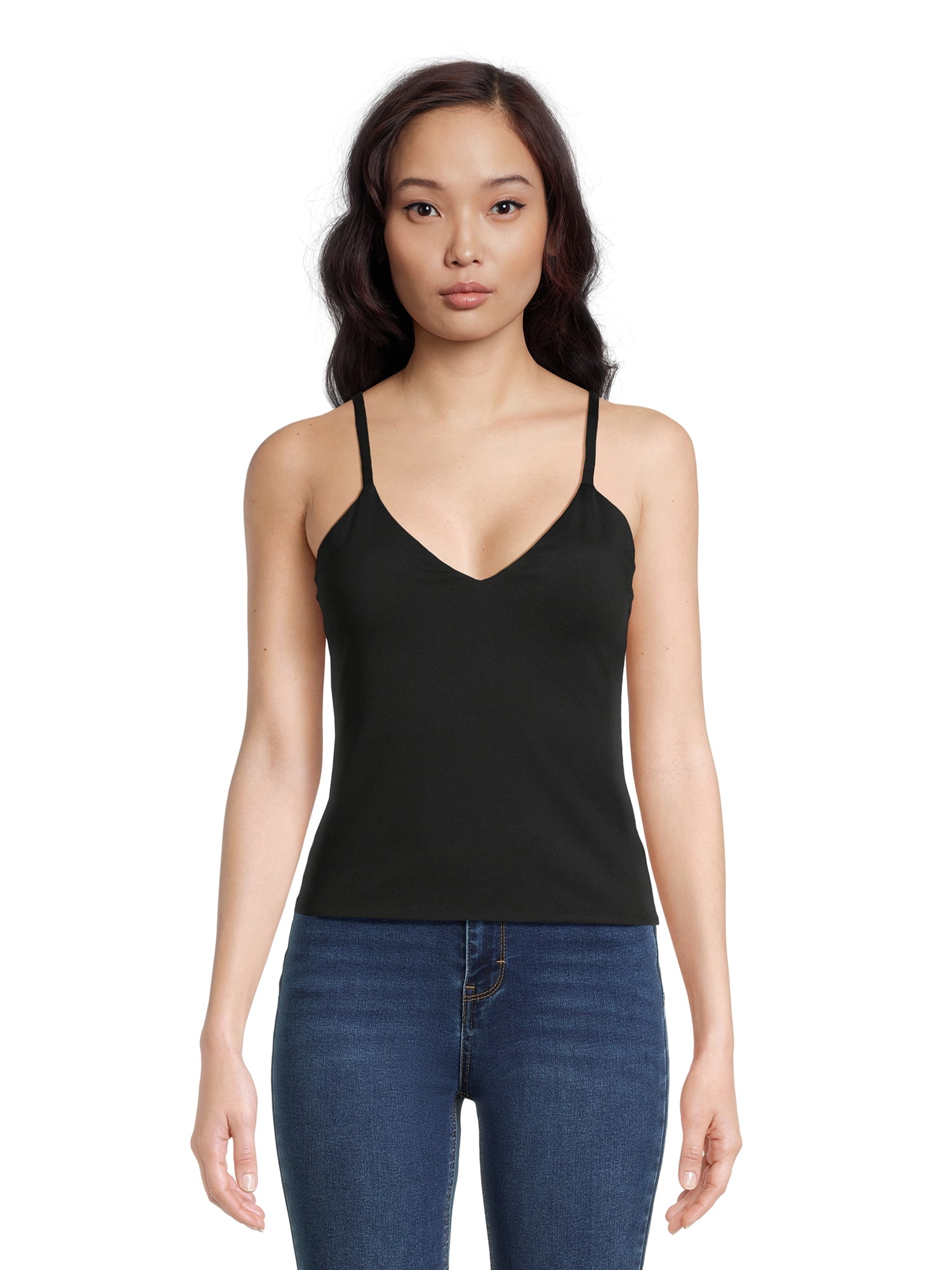 No Boundaries Double Layer Tank Top - Walmart.com