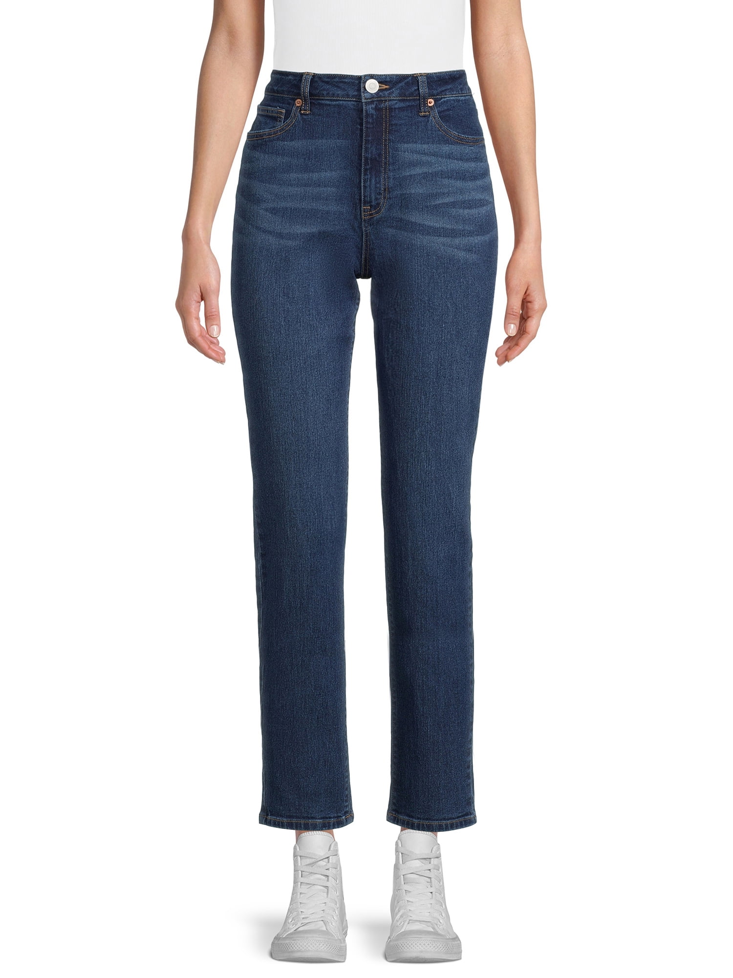 No Boundaries Juniors High Rise Mom Jeans 27 Inseam Sizes 1-21 ...