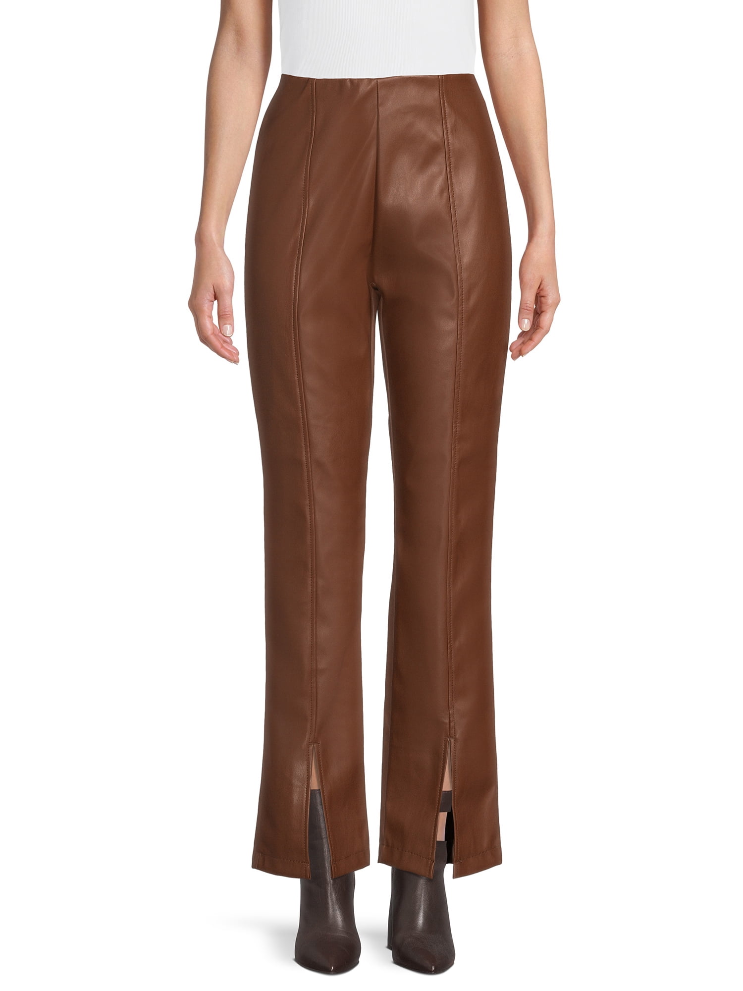 No Boundaries Juniors High Rise Pull On Flare Pants - Walmart.com