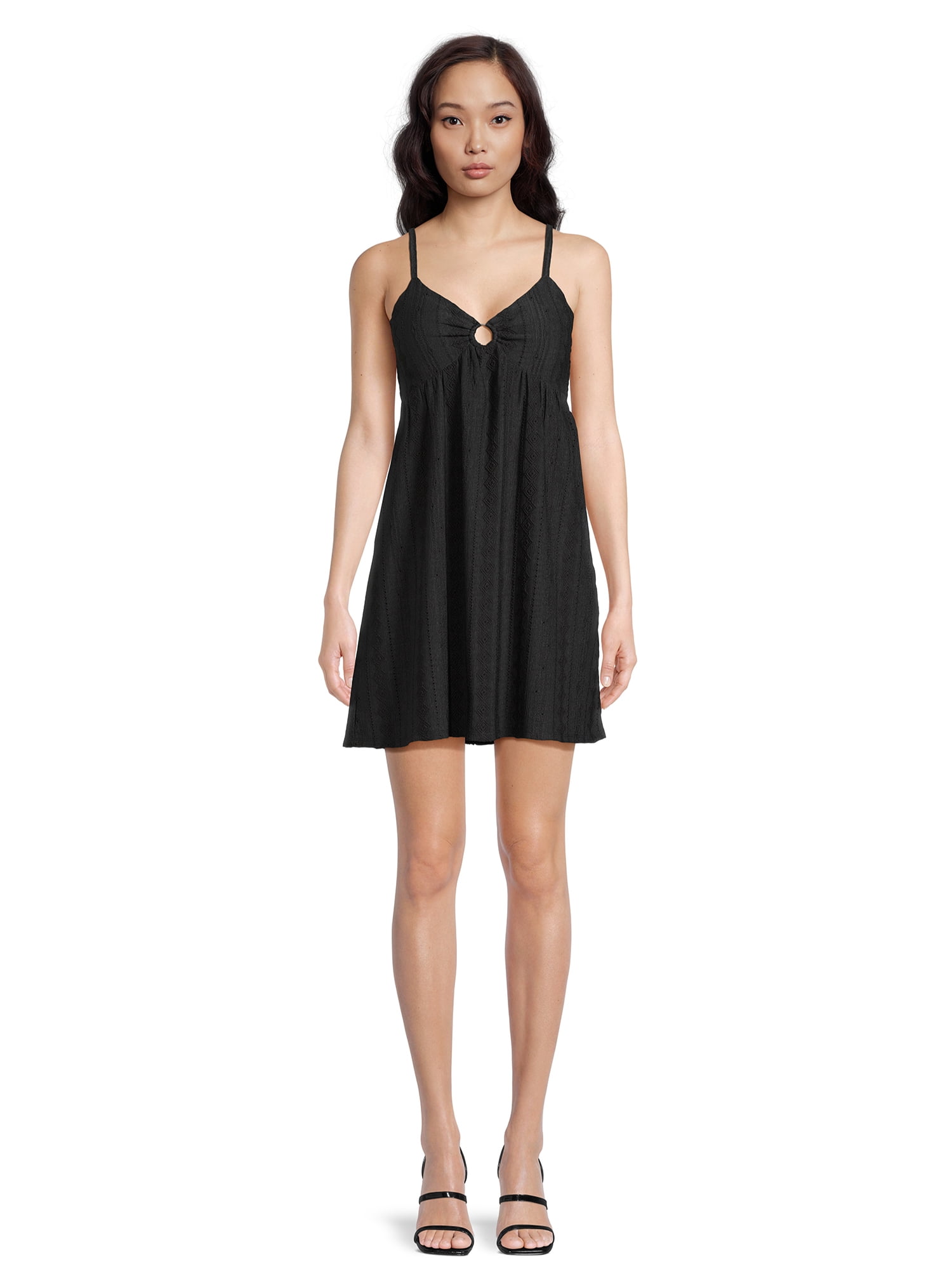 No Boundaries Juniors Mini Lace O-Ring Dress, XS-XXXL, Sassy Summer ...