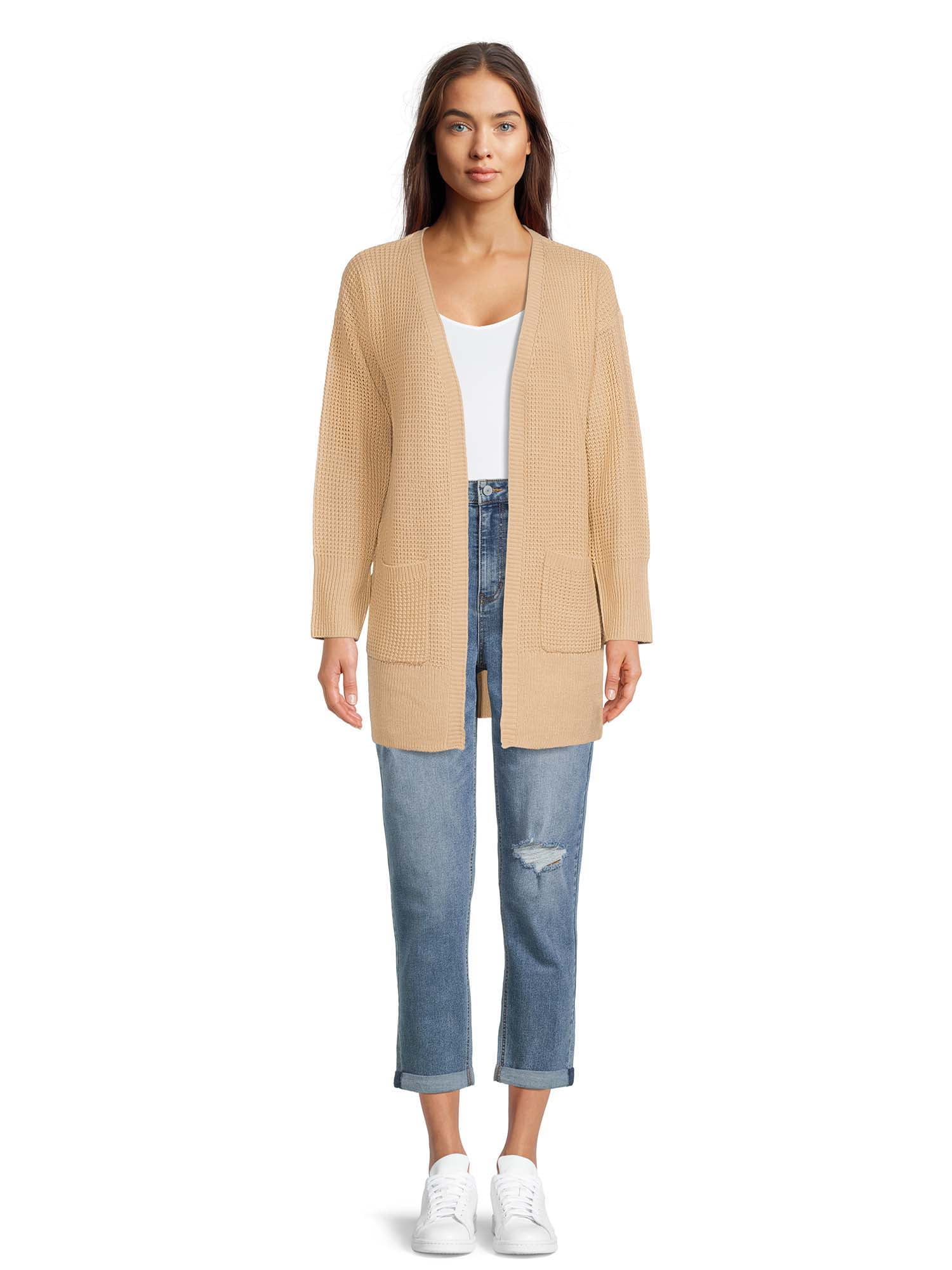 No Boundaries Juniors Lace Up Cardigan Sweater, Lightweight - Walmart.com