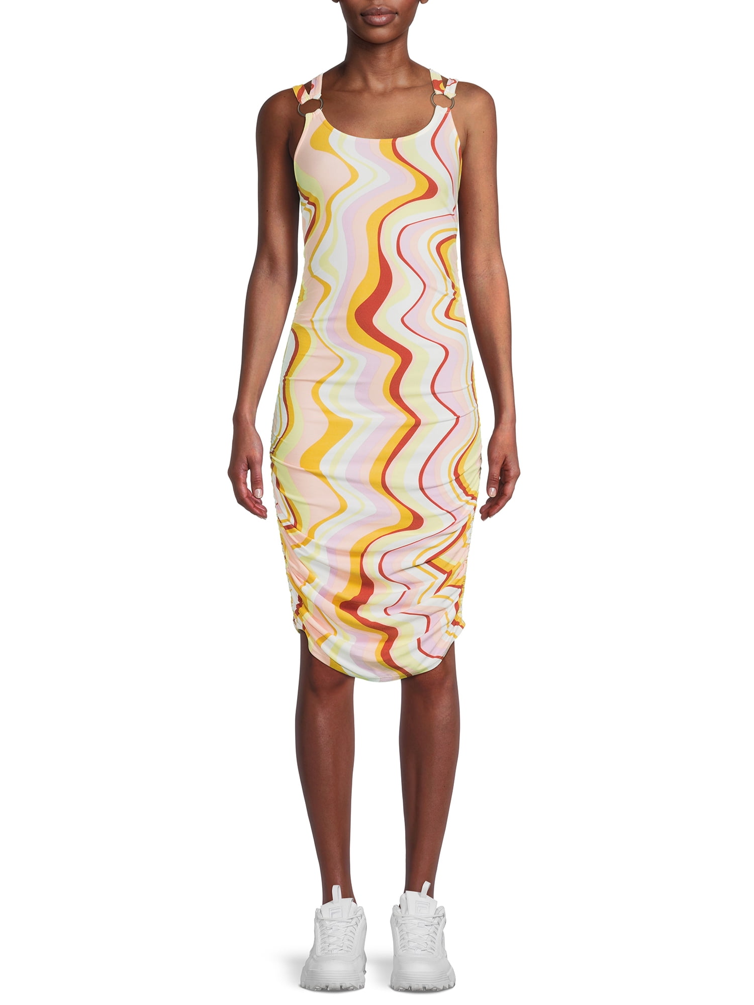 No Boundaries Juniors' O-Ring Bodycon Dress - Walmart.com