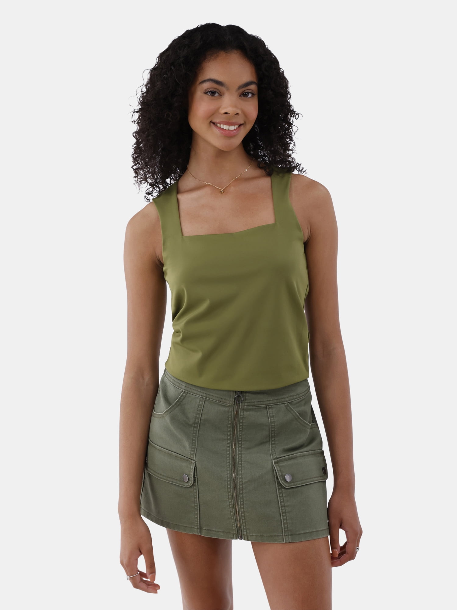 No Boundaries Portrait Tank Top, Women’s - Walmart.com