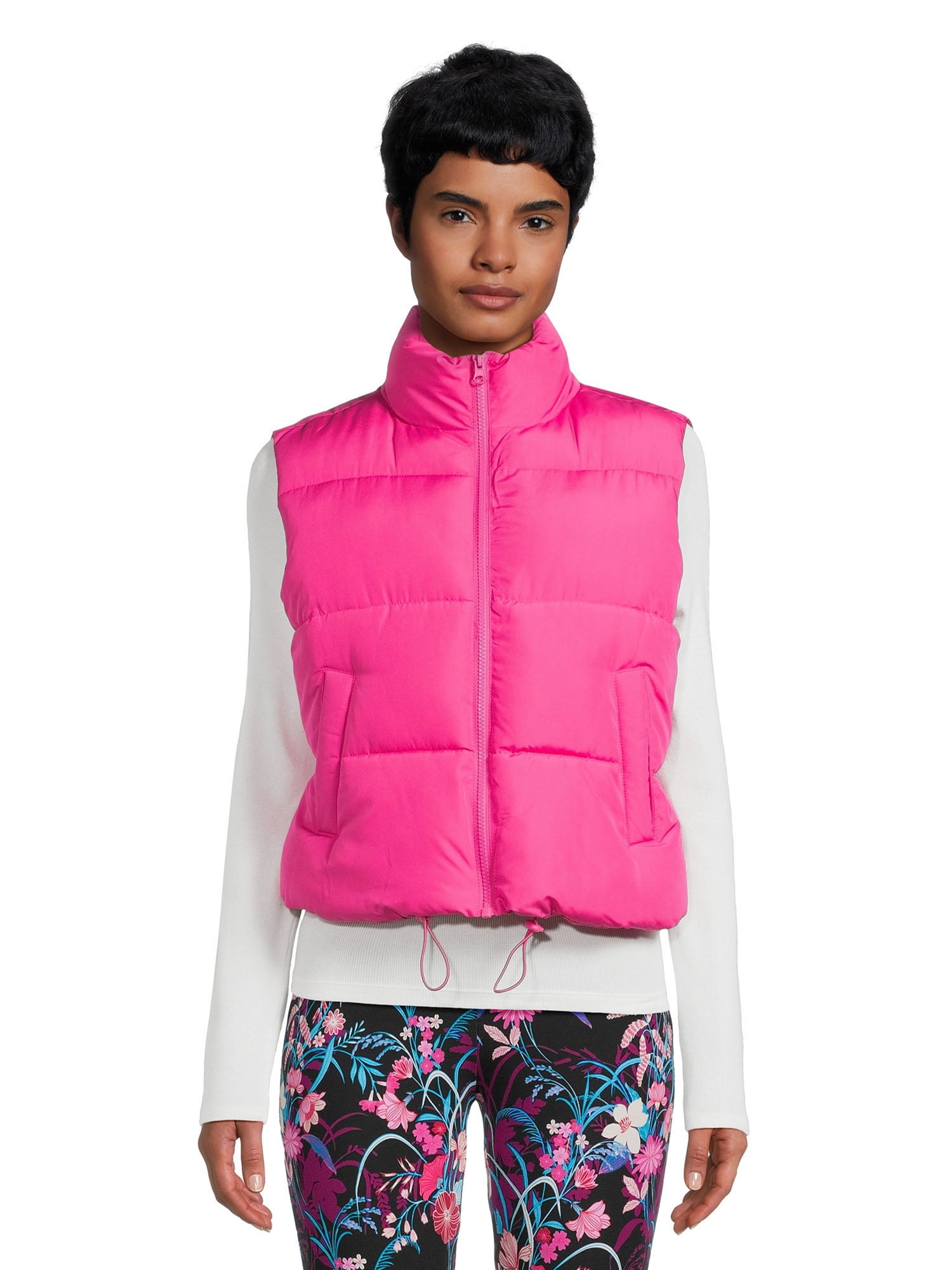 No Boundaries Juniors Puffer Vest - Walmart.com