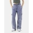 No Boundaries Pull-On Cargo Jeans, 31” Inseam, Women’s - Walmart.com